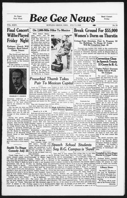 "Bee Gee News July 3, 1940" by Bowling Green State University