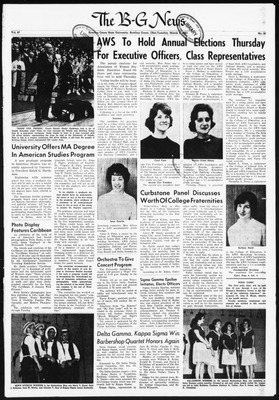 "The B-G News March 5, 1963" by Bowling Green State University
