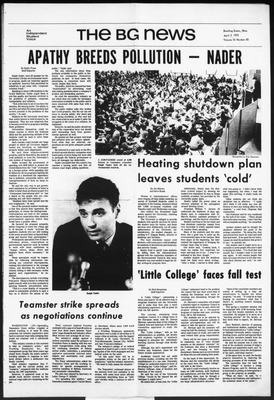 "The BG News April 2, 1970" by Bowling Green State University