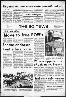 "The BG News December 2, 1970" by Bowling Green State University