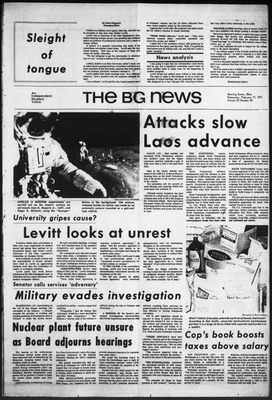 "The BG News February 17, 1971" by Bowling Green State University