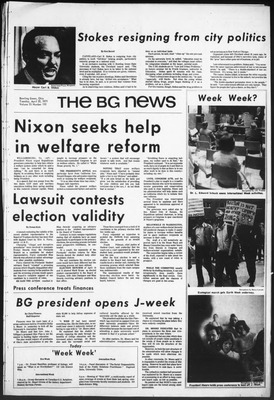 "The BG News April 20, 1971" by Bowling Green State University