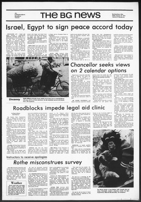 "The BG News January 18, 1974" by Bowling Green State University