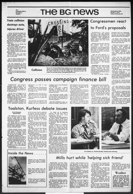 "The BG News October 11, 1974" by Bowling Green State University