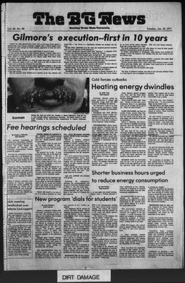"The BG News January 18, 1977" by Bowling Green State University
