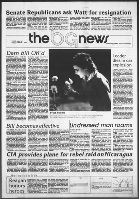 "The BG News October 7, 1983" by Bowling Green State University