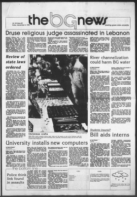 "The BG News December 2, 1983" by Bowling Green State University