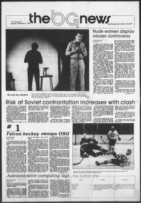 "The BG News December 6, 1983" by Bowling Green State University