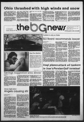 "The BG News February 28, 1984" by Bowling Green State University