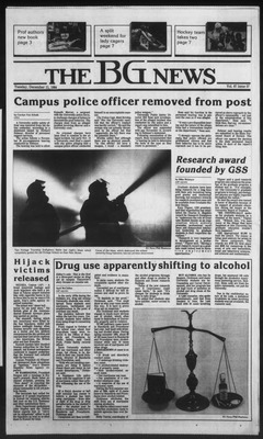 "The BG News December 11, 1984" by Bowling Green State University