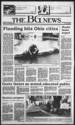 "The BG News February 26, 1985" by Bowling Green State University