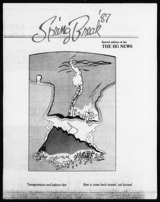 "The BG News February 2, 1987" by Bowling Green State University
