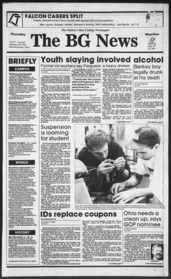 "The BG News February 22, 1990" by Bowling Green State University
