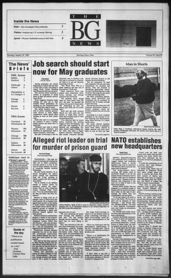 "The BG News January 25, 1996" by Bowling Green State University