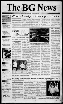 "The BG News January 22, 1999" by Bowling Green State University