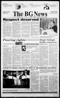 "The BG News November 17, 1999" by Bowling Green State University