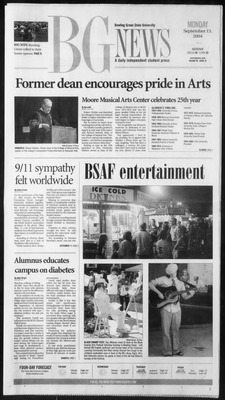 "The BG News September 13, 2004" by Bowling Green State University